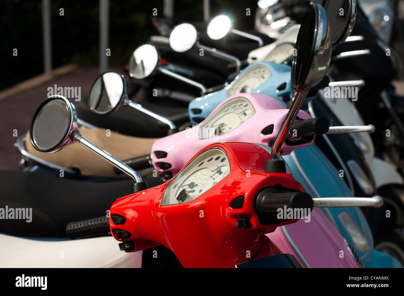 Moped hi-res stock photography and images - Alamy