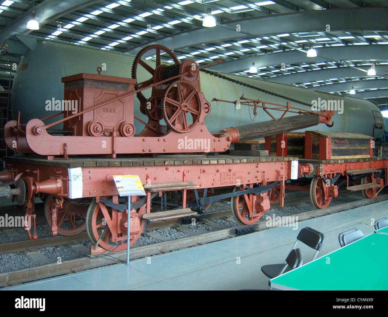 The Locomotion railway museum in Shildon, County Durham, displays a ...
