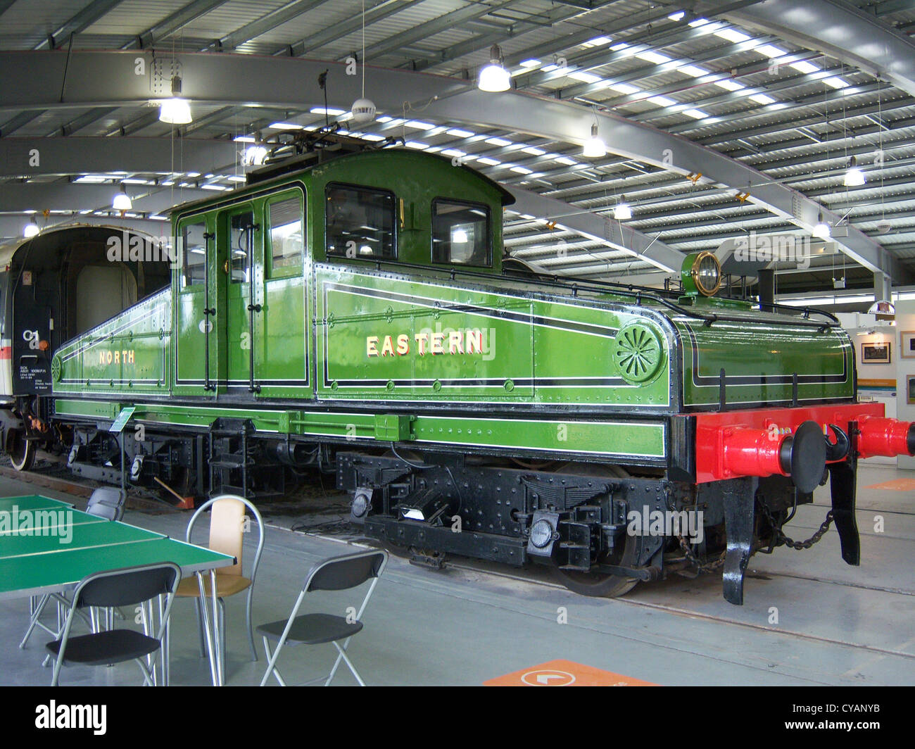 The Locomotion Railway Museum in Shildon, County Durham, showcases the ...