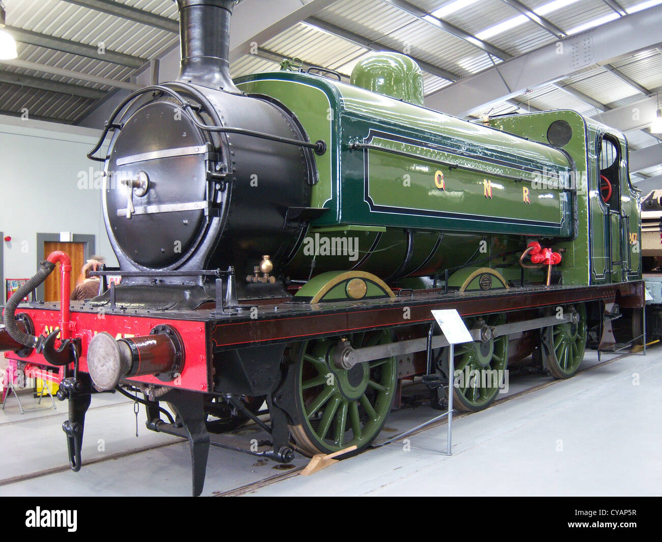 The Locomotion Railway Museum in Shildon, County Durham, highlights the ...