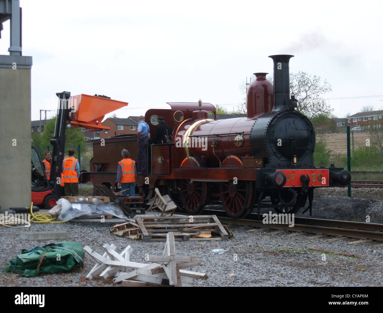 The Locomotion Railway Museum in Shildon, County Durham, showcases the ...