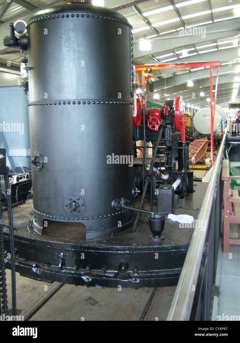 The Locomotion Railway Museum in Shildon, County Durham, showcases the ...