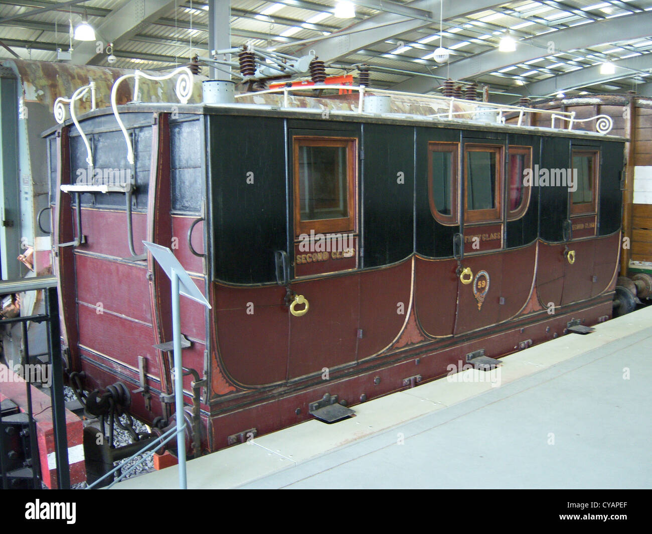 The Locomotion Railway Museum in Shildon, County Durham, houses an ...