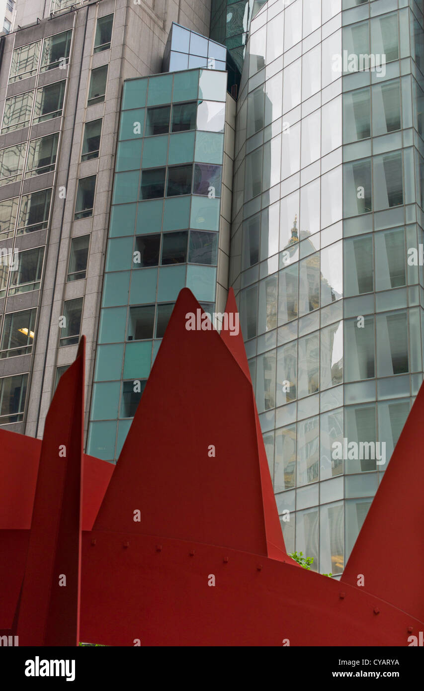 LOUIS CALDER STABILE NEW YORK CITY NEW YORK ART Stock Photo - Alamy