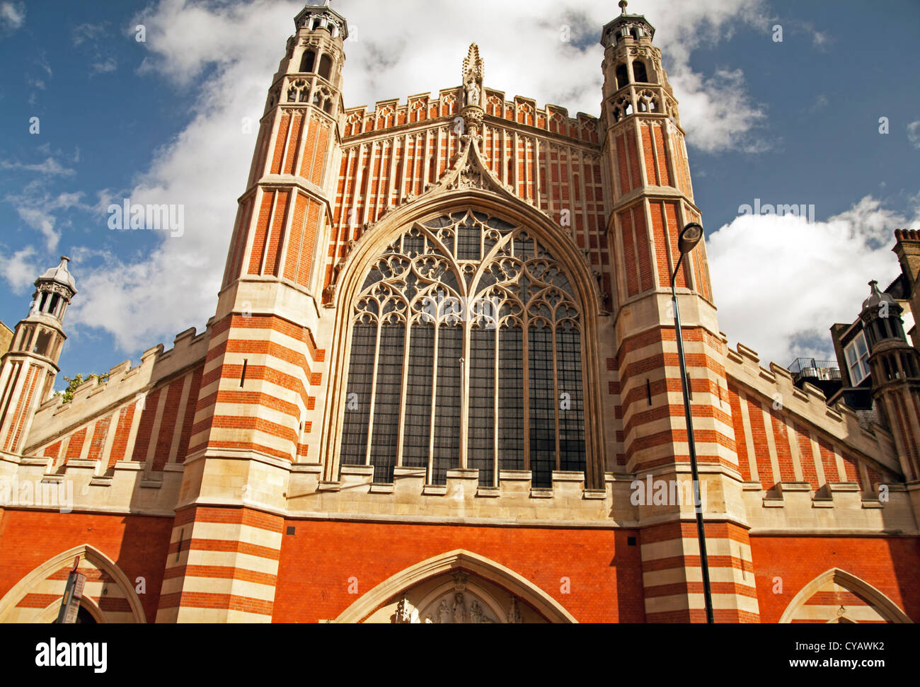 Facade of Holy Trinity church, Sloane Square, Royal Borough of ...