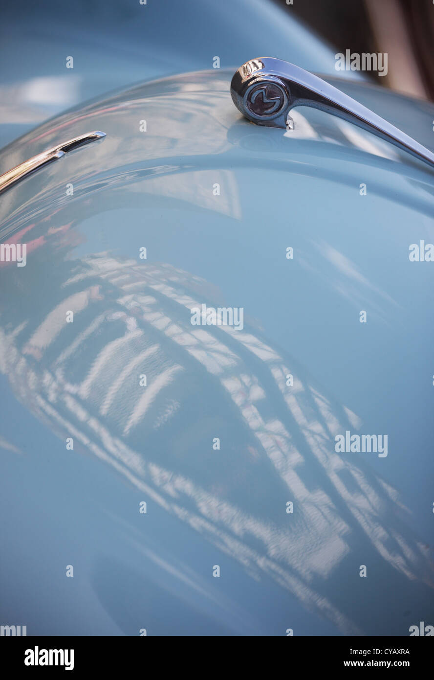 Morris Minor display at Lincoln Castle, Lincolnshire, England. UK Stock ...