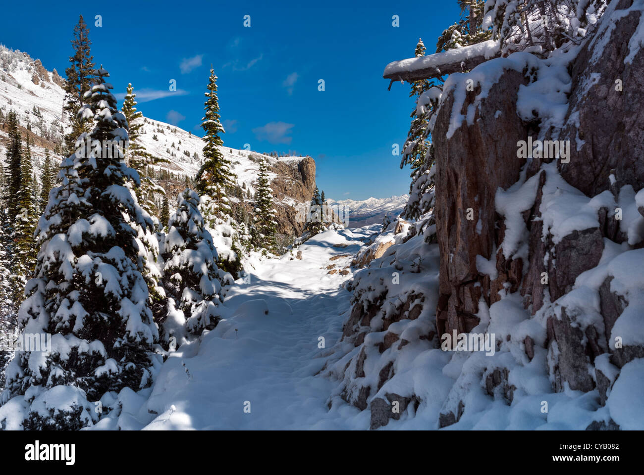 Idaho plain snow hi-res stock photography and images - Alamy