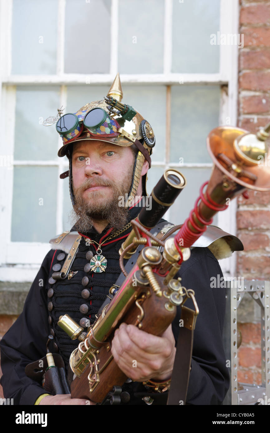 Steampunk gathering in the city of Lincoln UK Stock Photo - Alamy
