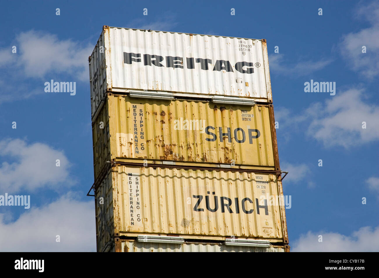 Freitag container hi-res stock photography and images - Alamy