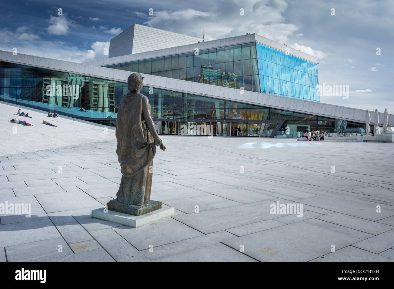 OSLO OPERA HOUSE OSLO NORWAY Stock Photo - Alamy