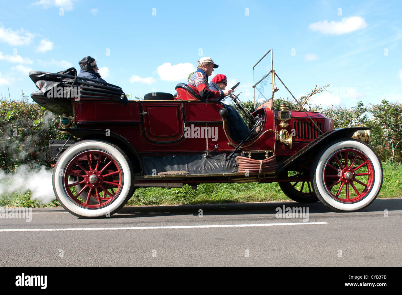 Stanley Steamer veteran car Stock Photo - Alamy