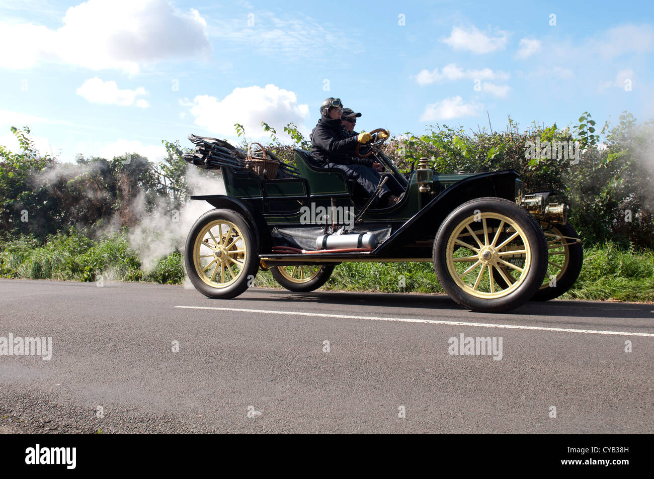 Stanley Steamer veteran car Stock Photo - Alamy