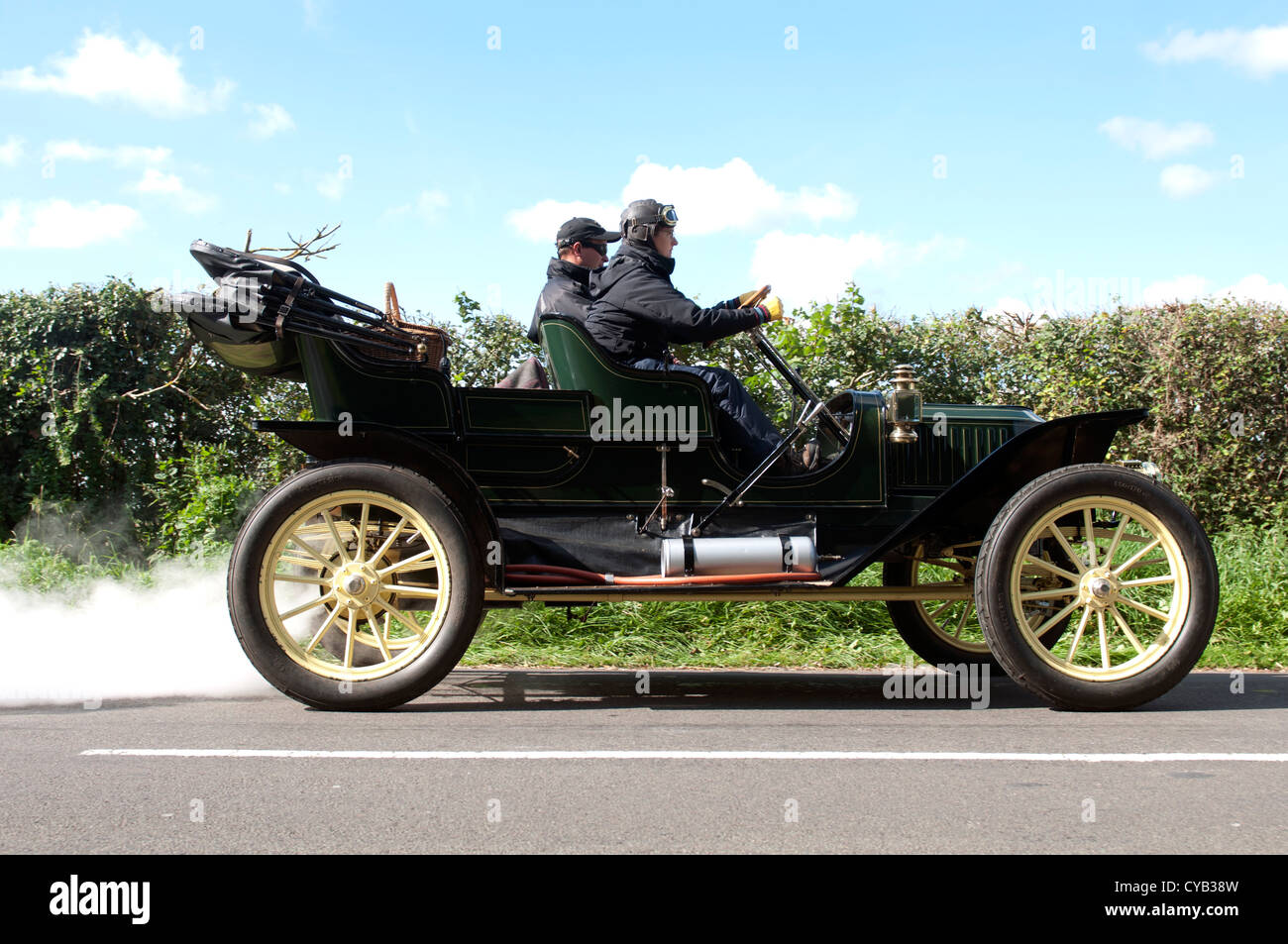Stanley Steamer veteran car Stock Photo - Alamy