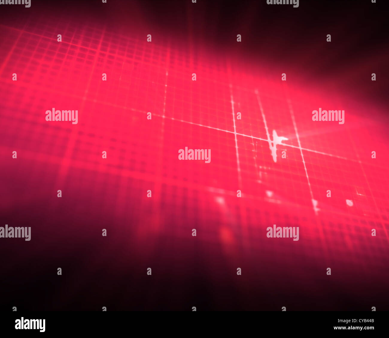 Pink grid ecg hi-res stock photography and images - Alamy