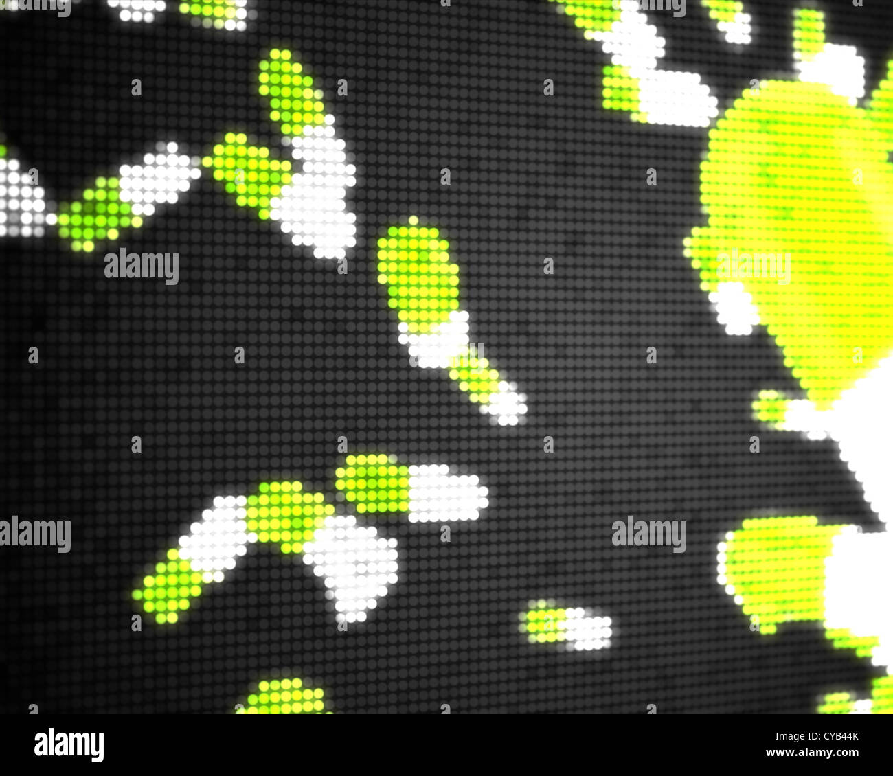 Green pixel hi-res stock photography and images - Alamy