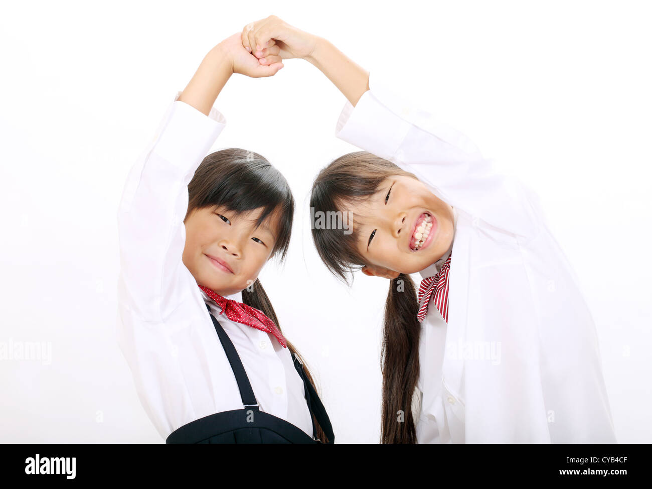 Beautiful attractive schoolgirls hi-res stock photography and images ...