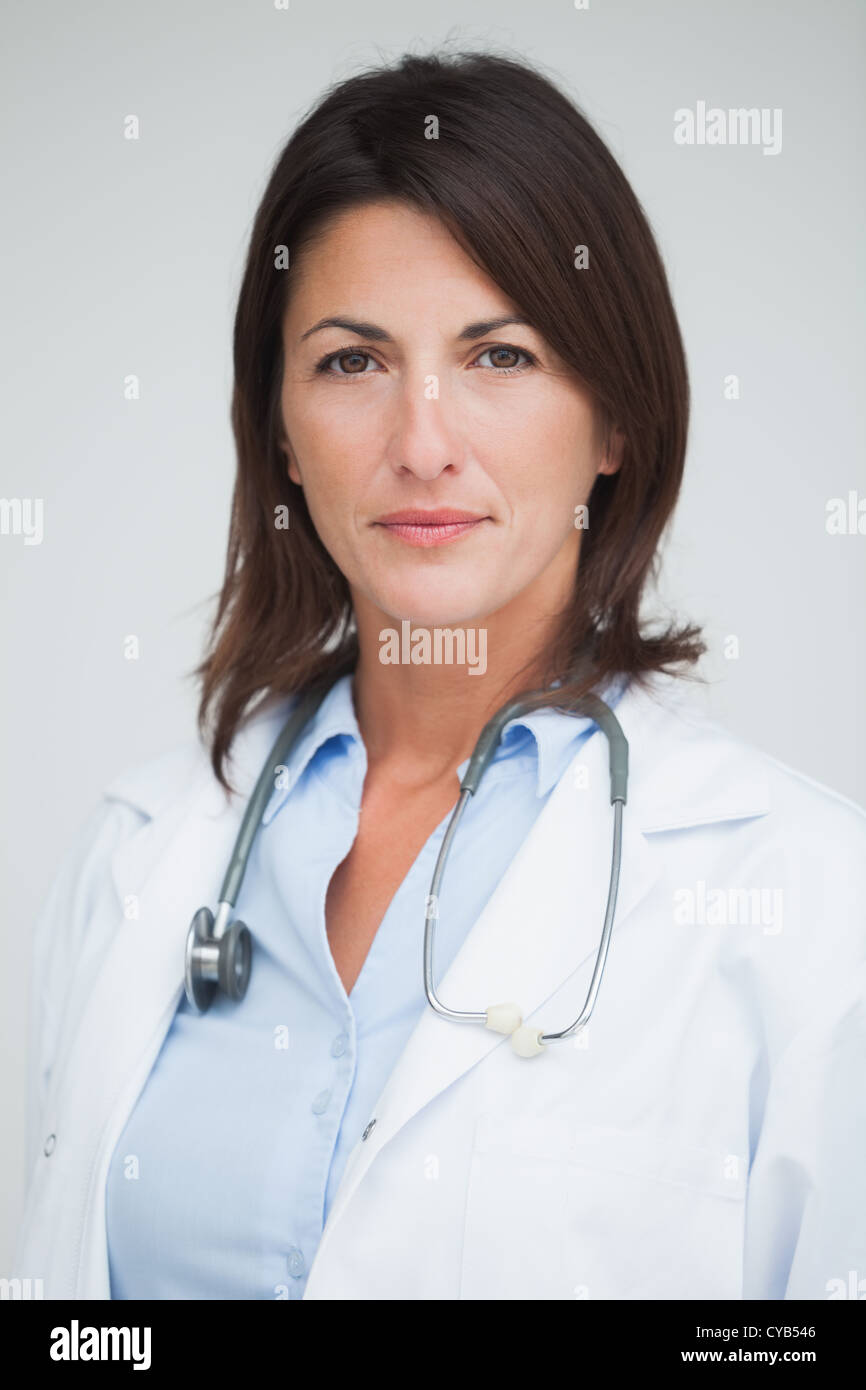 Portrait of female doctor Stock Photo - Alamy