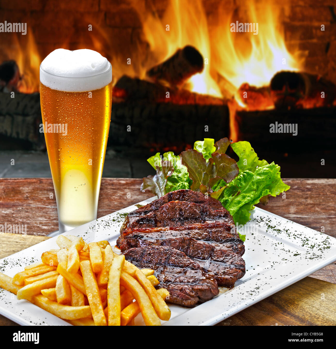 Roast Beef BBQ Stock Photo - Alamy