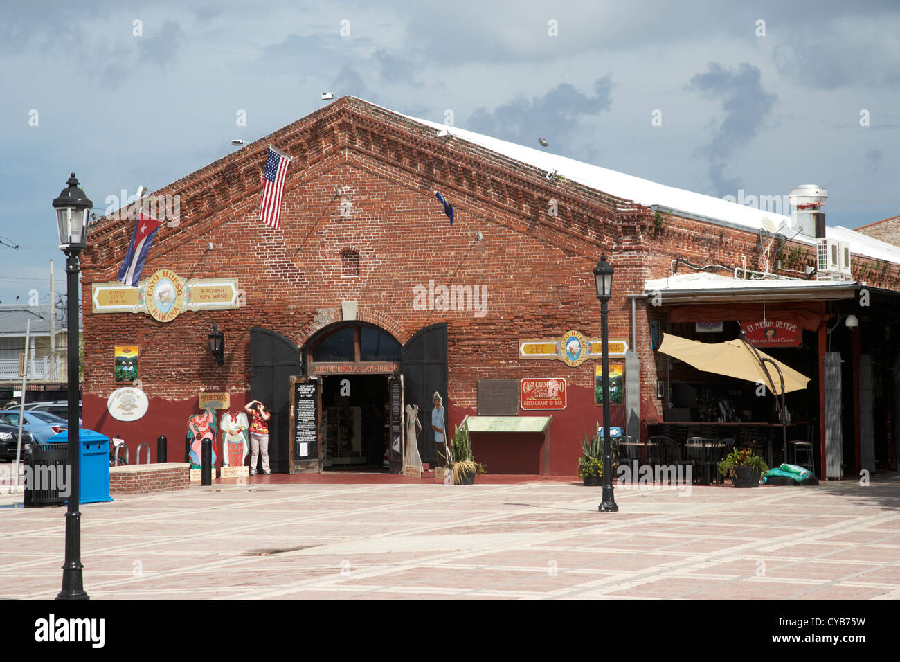 historic brick warehouse cayo hueso habana spanish key west cuban ...