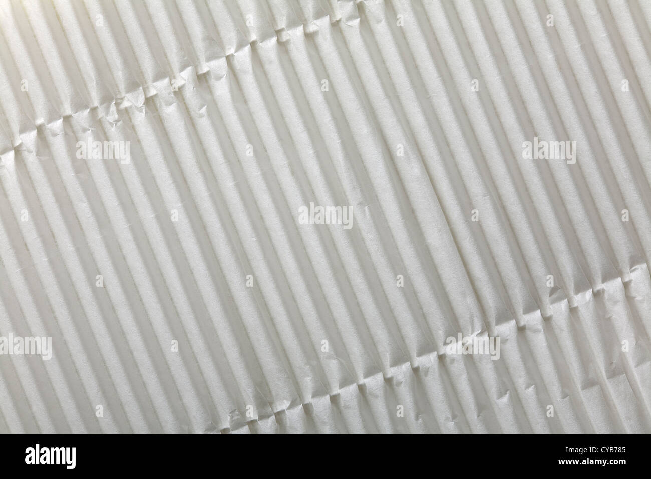 Close up of a white wrapping cardboard/paper as a background Stock ...