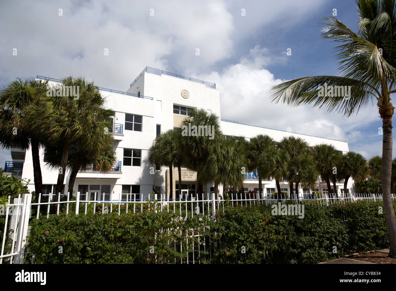 old administration building us naval station base nas key west florida ...