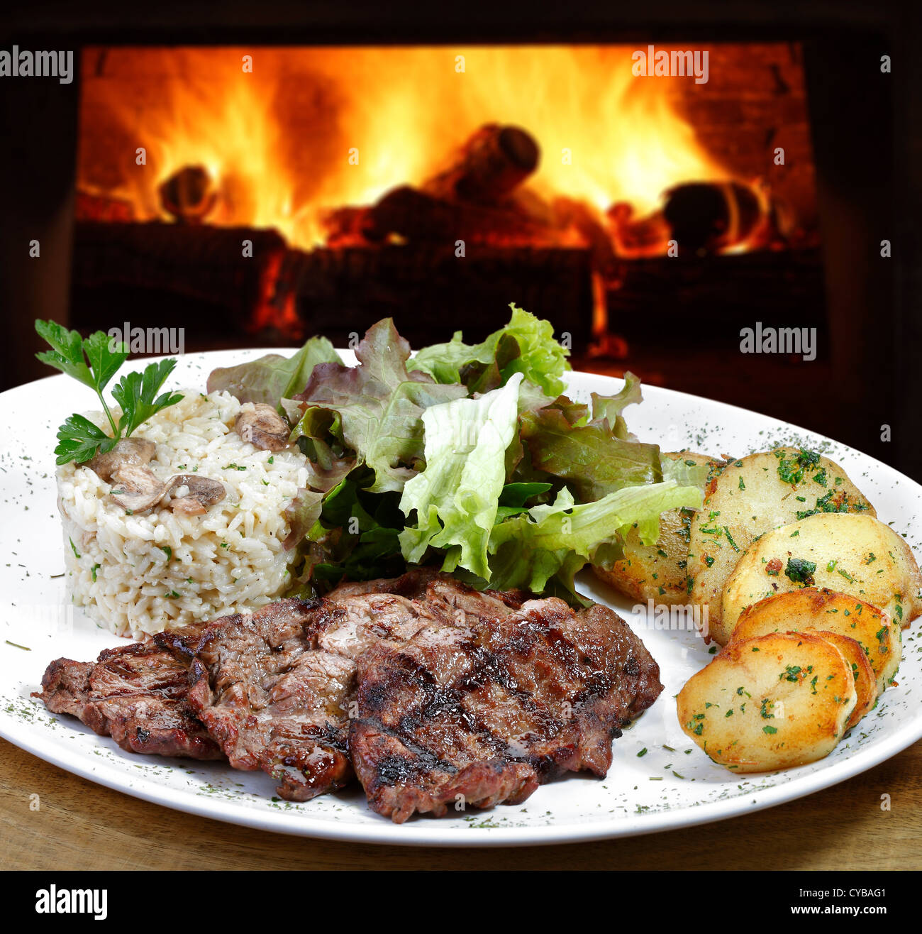 Beef and BBQ Stock Photo - Alamy