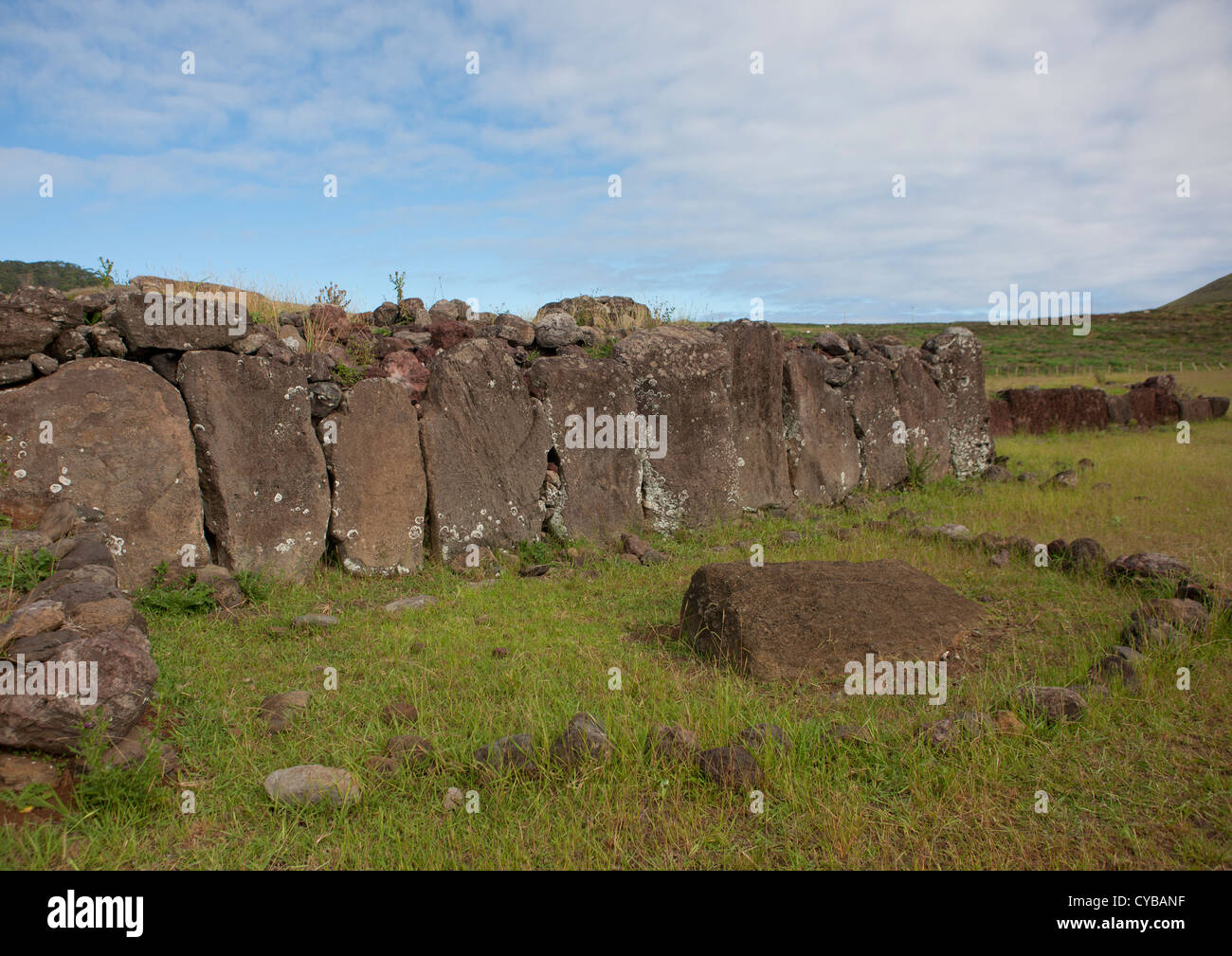 Vinapu easter island chile hi-res stock photography and images - Alamy