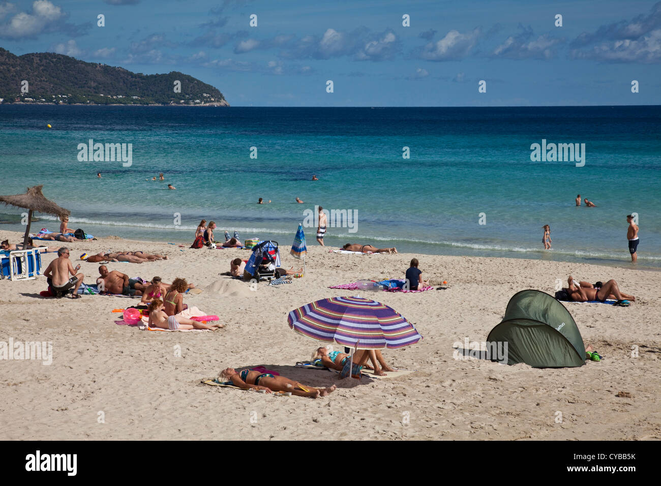Cala millor beach mallorca hi-res stock photography and images - Alamy