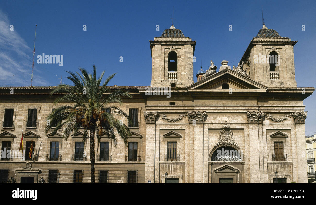 Spain. Valencia. Palace Monastery of El Temple. Built by order of ...