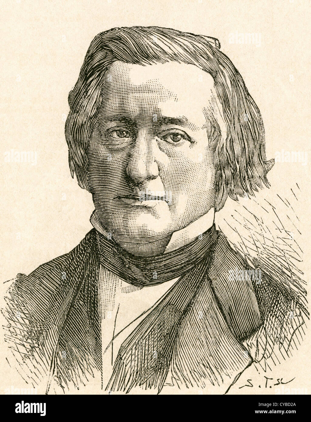 Henri Victor Regnault, 1810 – 1878. French chemist and physicist Stock ...