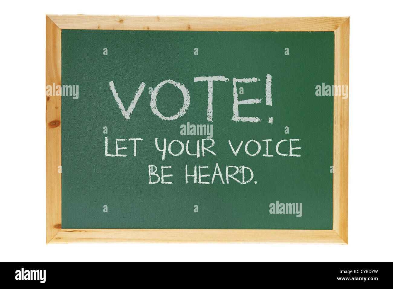 Black board voting concept hi-res stock photography and images - Alamy