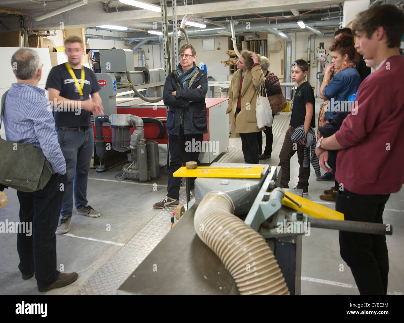 Open Day design centre University College Falmouth Tremough campus ...