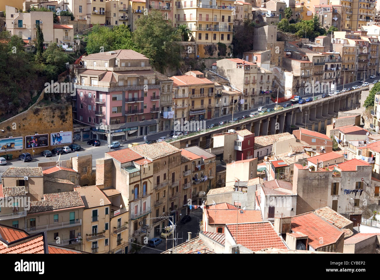 View of the city of Enna, Sicily, Italy Stock Photo - Alamy