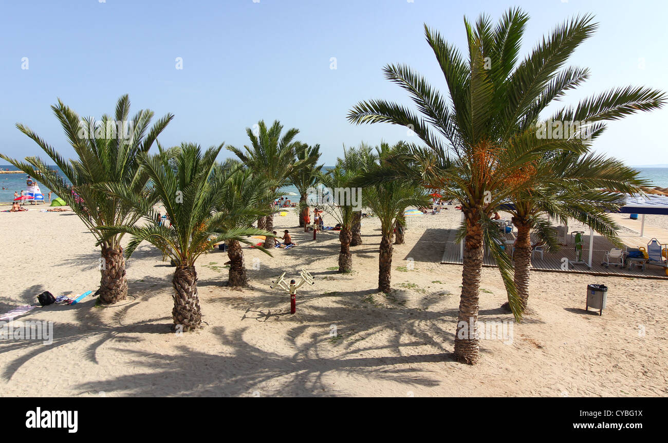 beautiful beach in Santa Pola Spain Stock Photo - Alamy