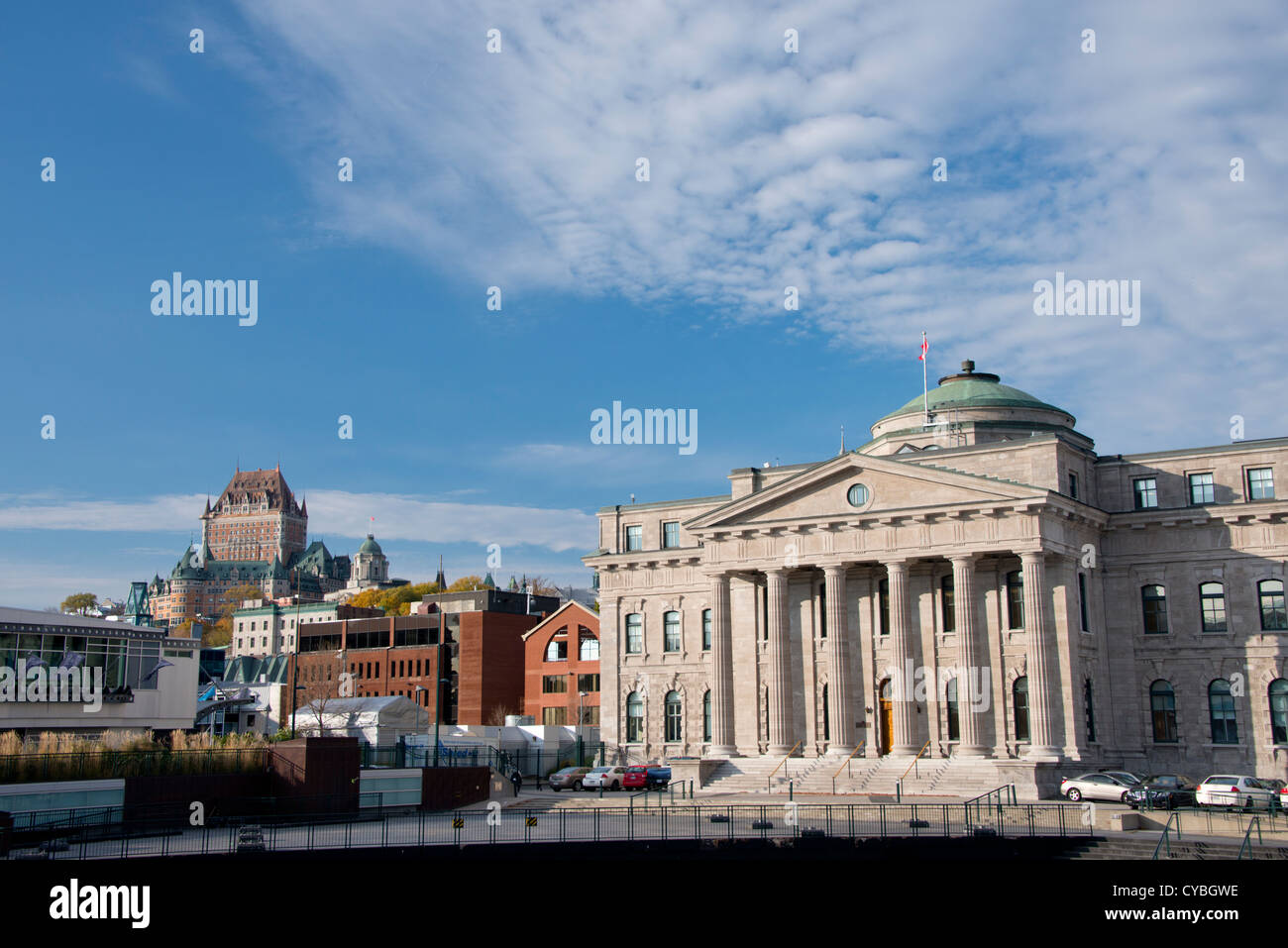 Canada, Quebec, Quebec City. Historic Customs & Excise building, c.1856 ...