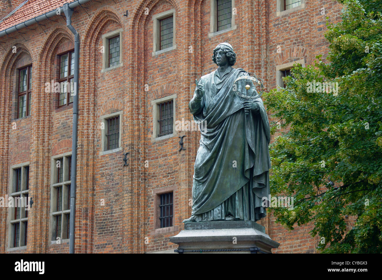 monument to astronomer, Nicolaus Copernicus,Poland Stock Photo - Alamy