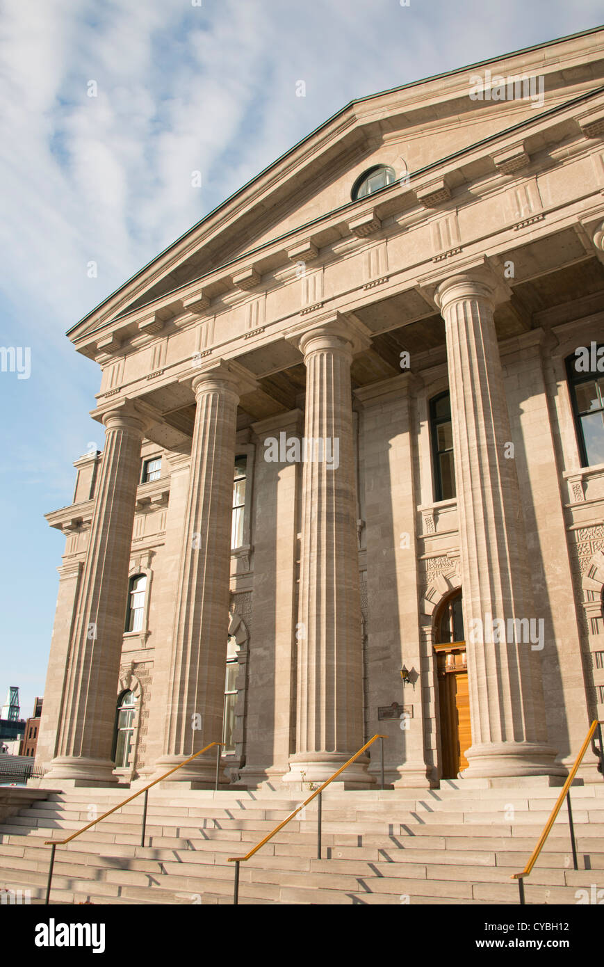 Canada, Quebec, Quebec City. Historic Customs & Excise building, c.1856 ...