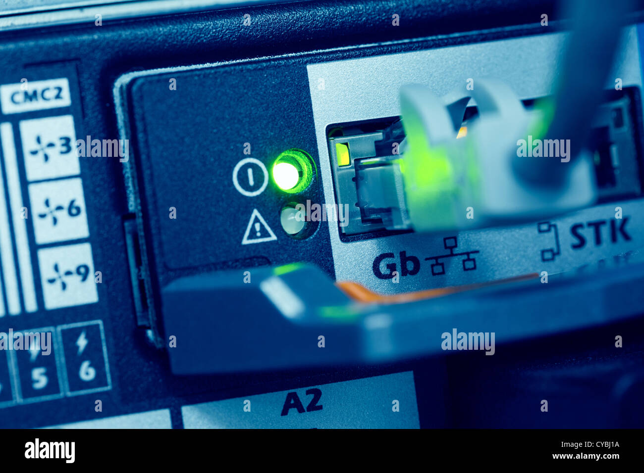 USB cable in server Stock Photo - Alamy