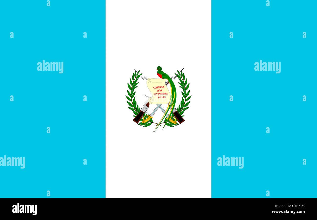 Flag of the guatemala hi-res stock photography and images - Alamy