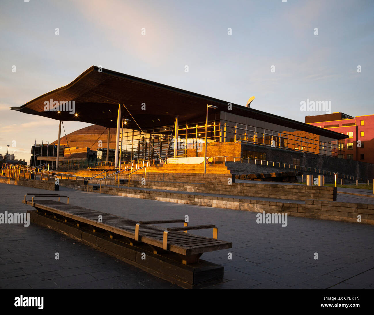 Welsh assembly building cardiff wales hi-res stock photography and ...