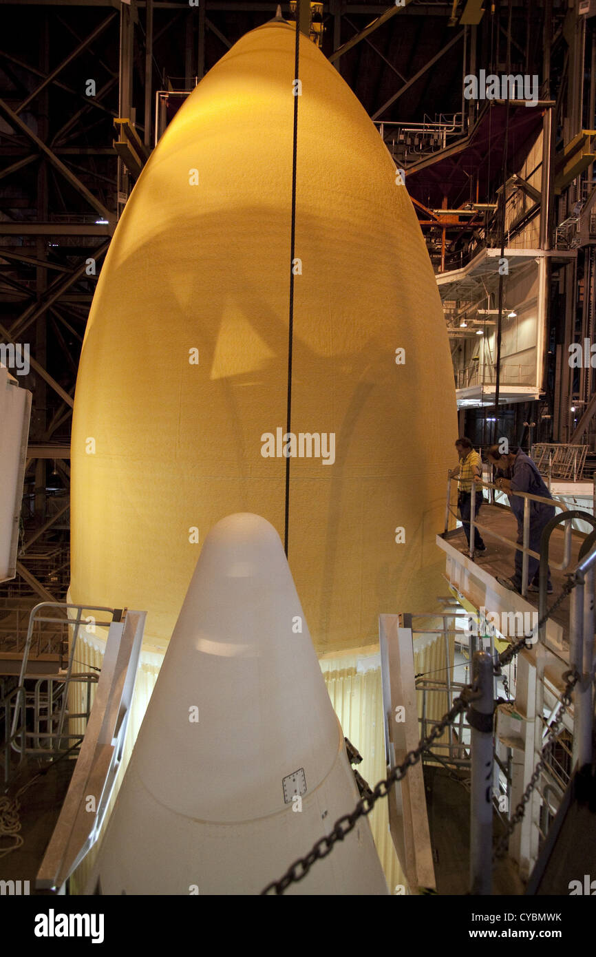 Twin solid rocket boosters hi-res stock photography and images - Alamy