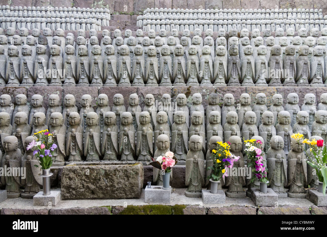 A shrine for dead children in a temple in Japan Stock Photo - Alamy