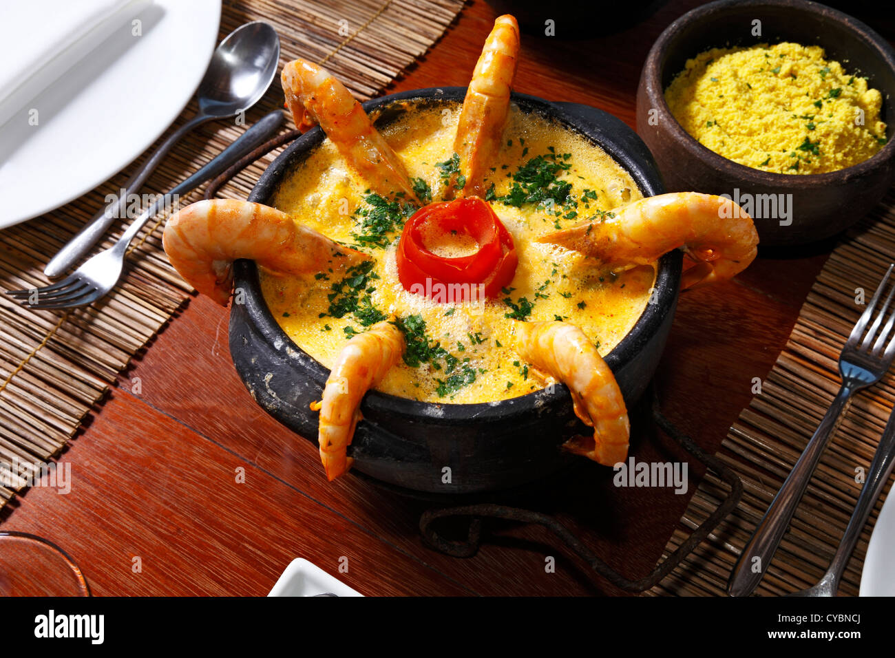 Brazilian stew, moqueca Stock Photo - Alamy