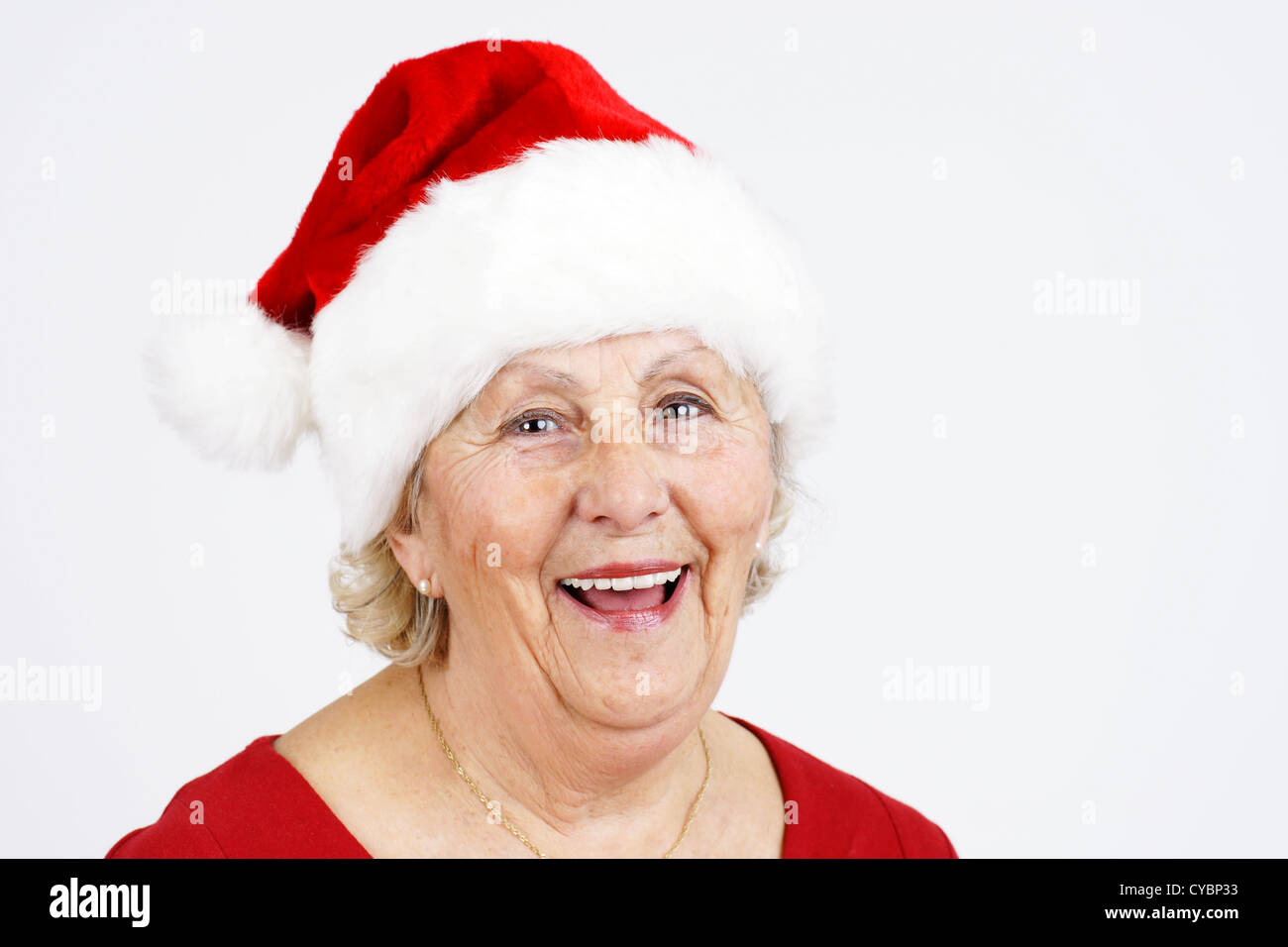 Old woman big smile hi-res stock photography and images - Alamy