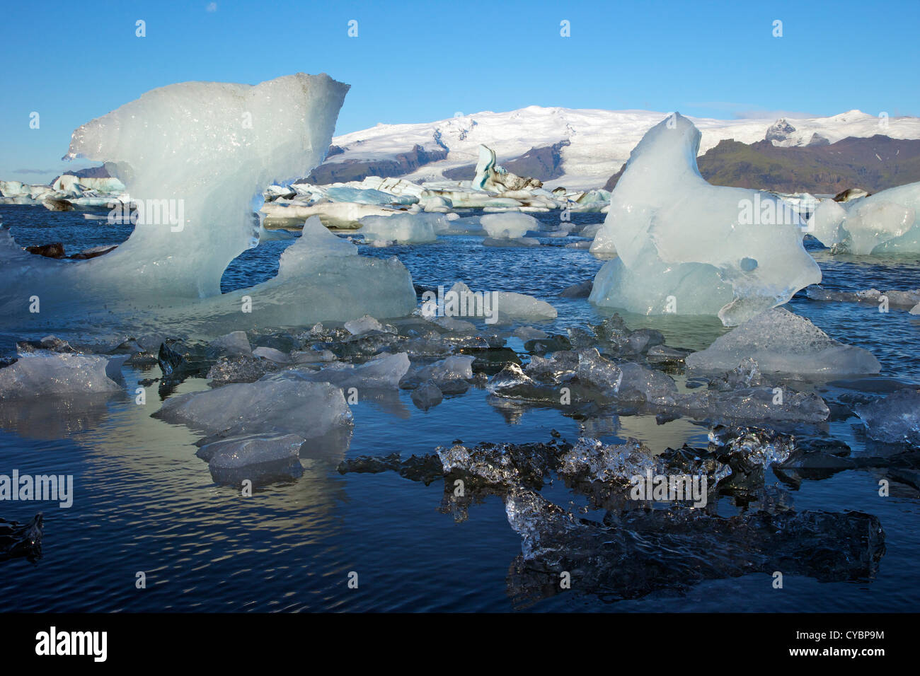 Iceland lake icebergs hi-res stock photography and images - Alamy