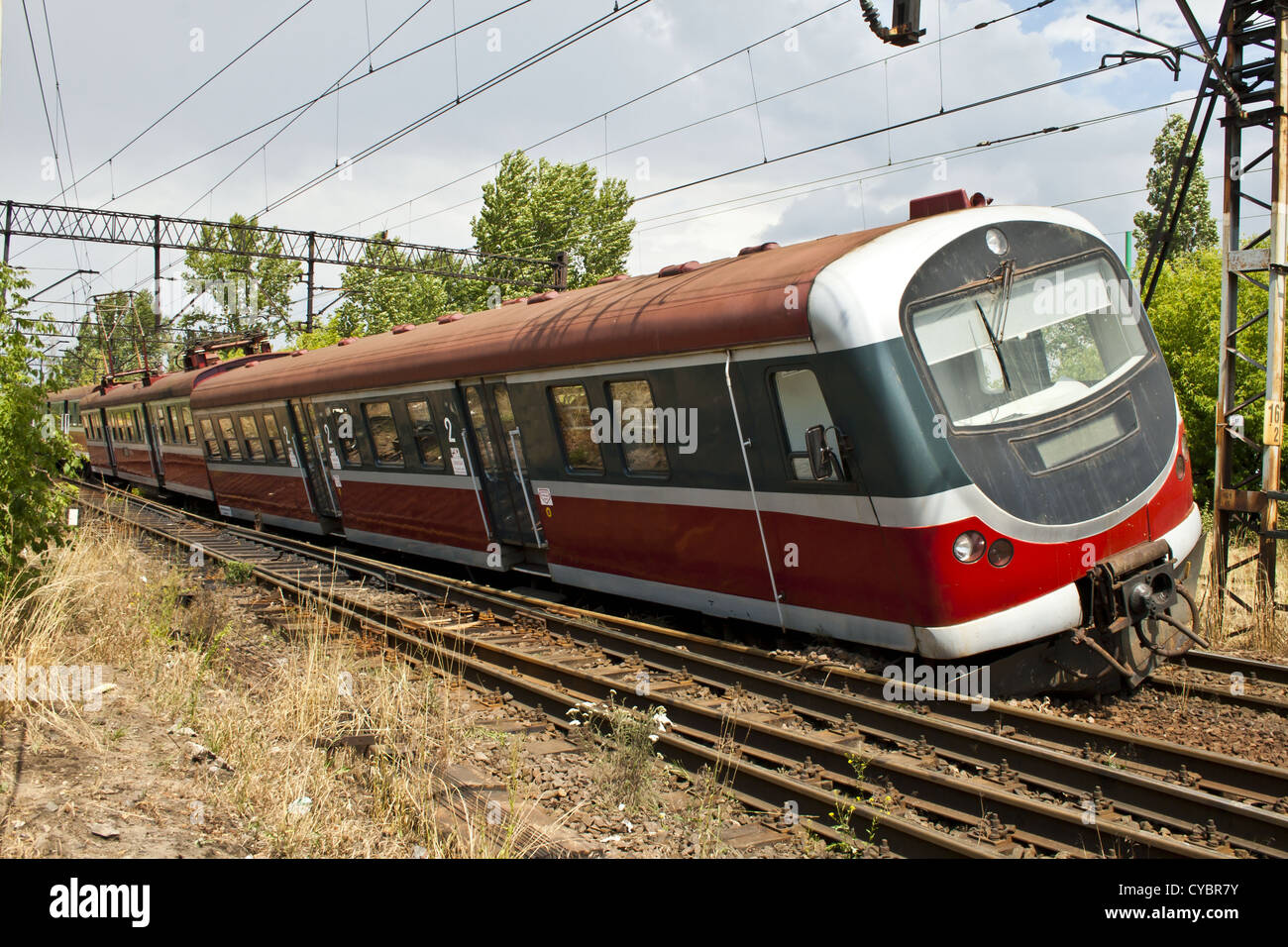 Derailment track hi-res stock photography and images - Alamy