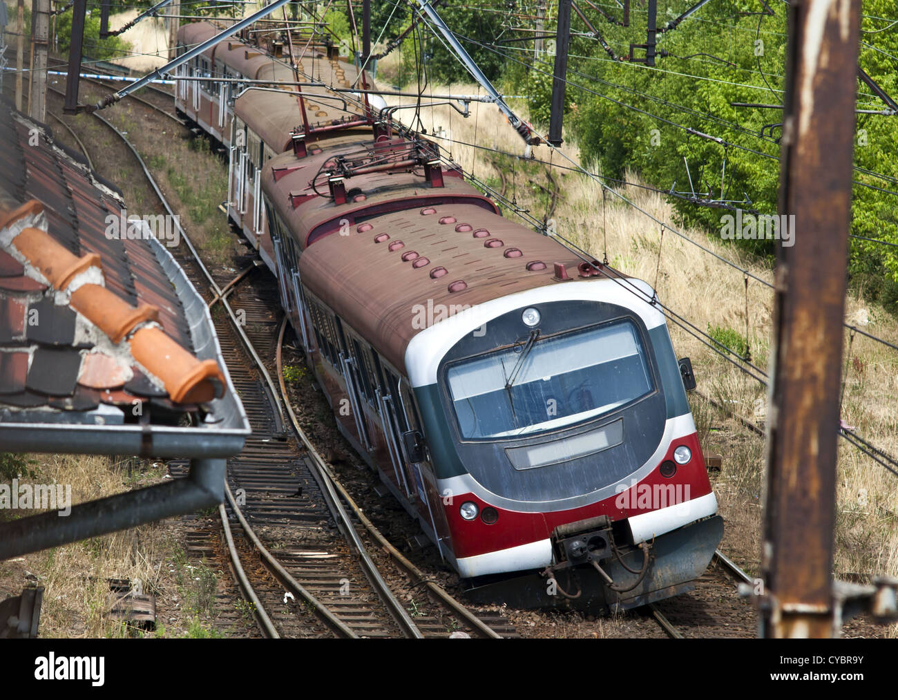 Derailment track hi-res stock photography and images - Alamy