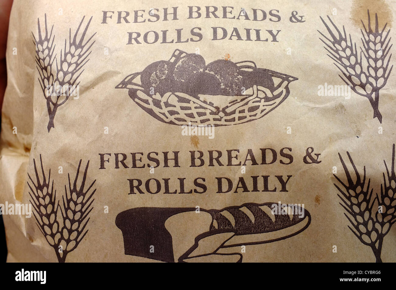 Packet of bread rolls hi-res stock photography and images - Alamy