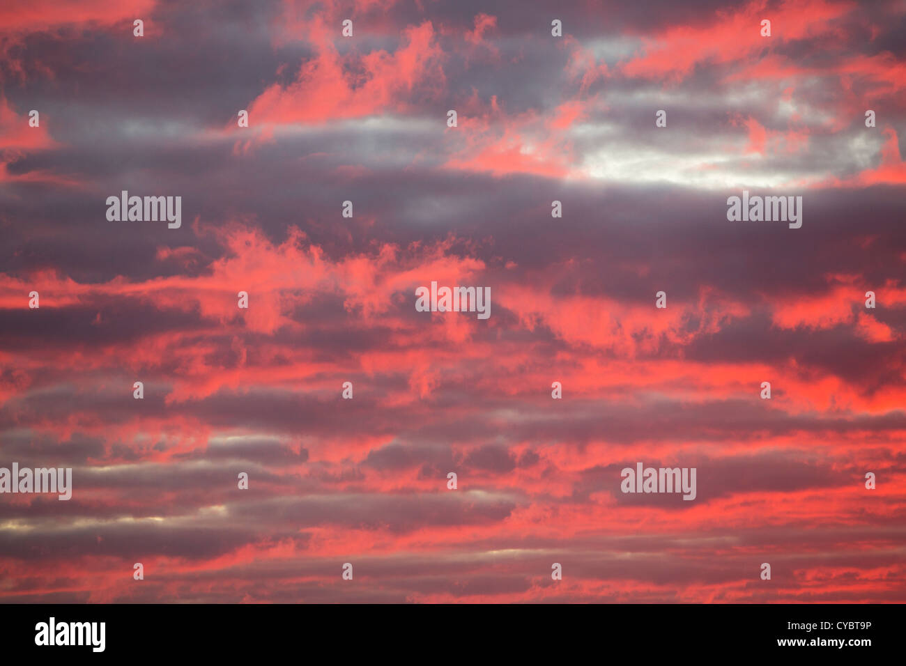 Pink sky grey clouds hi-res stock photography and images - Alamy