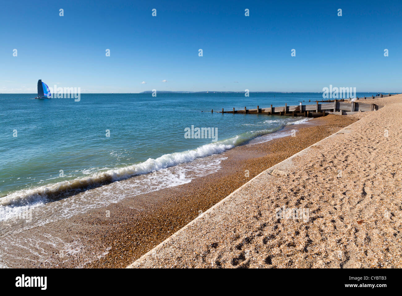 Hayling beach hi-res stock photography and images - Alamy